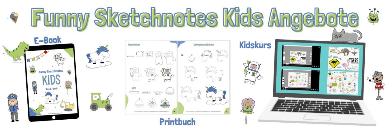 Funny Sketchnotes Kids Angebote - Simone Abelmann - Funny Sketchnotes ...