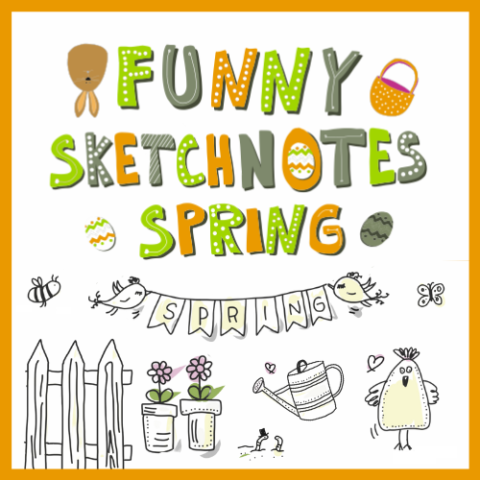 Funny Sketchnotes Kurse - Simone Abelmann - Funny Sketchnotes & Doodling
